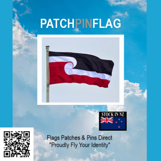 Maori Flag - Patchpinflag