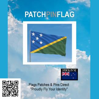Solomon Islands Flag - Patchpinflag