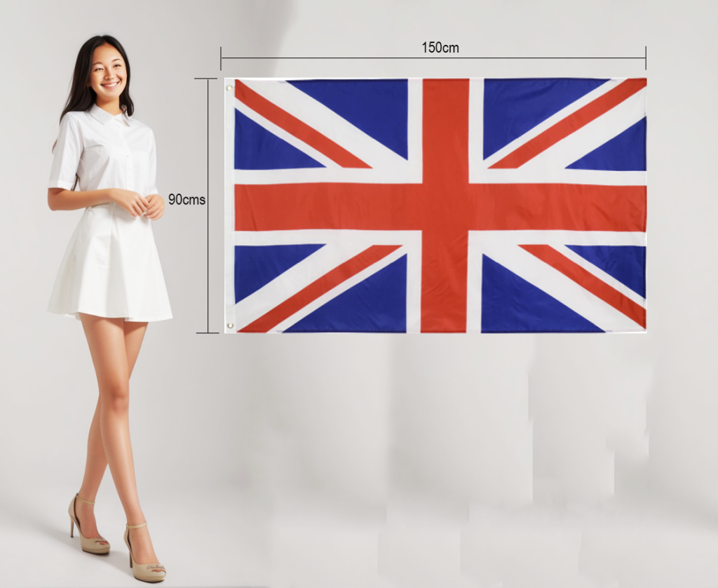 UK Flag United Kingdom Union Jack - Patchpinflag